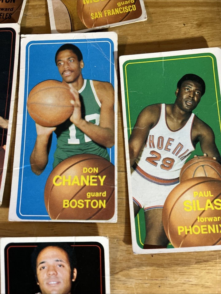 1970-71 Topps Basketball Lot of 14 Different Cards, Poor to Good ...