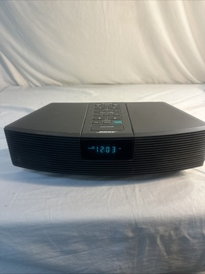Bose Wave AM/FM Radio Alarm Clock AWR1-1W w/ Power Cable - Tested No ...