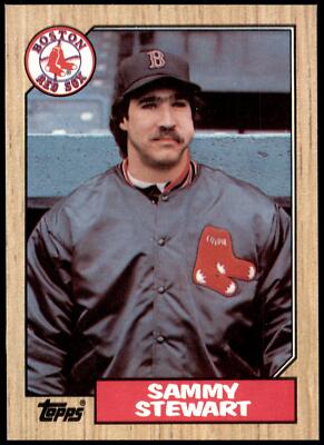 Sammy Stewart #204 1987 Topps | eBay