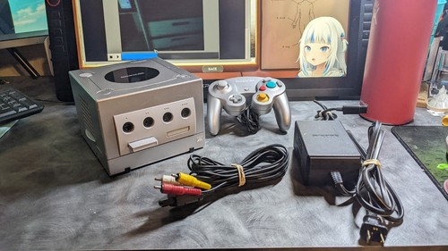 Nintendo GameCube Silver Console Bundle 45496941789 | eBay