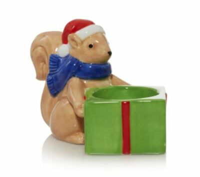 Ceramic Woodland Squirrel Tea Light Candle Holder - New | eBay