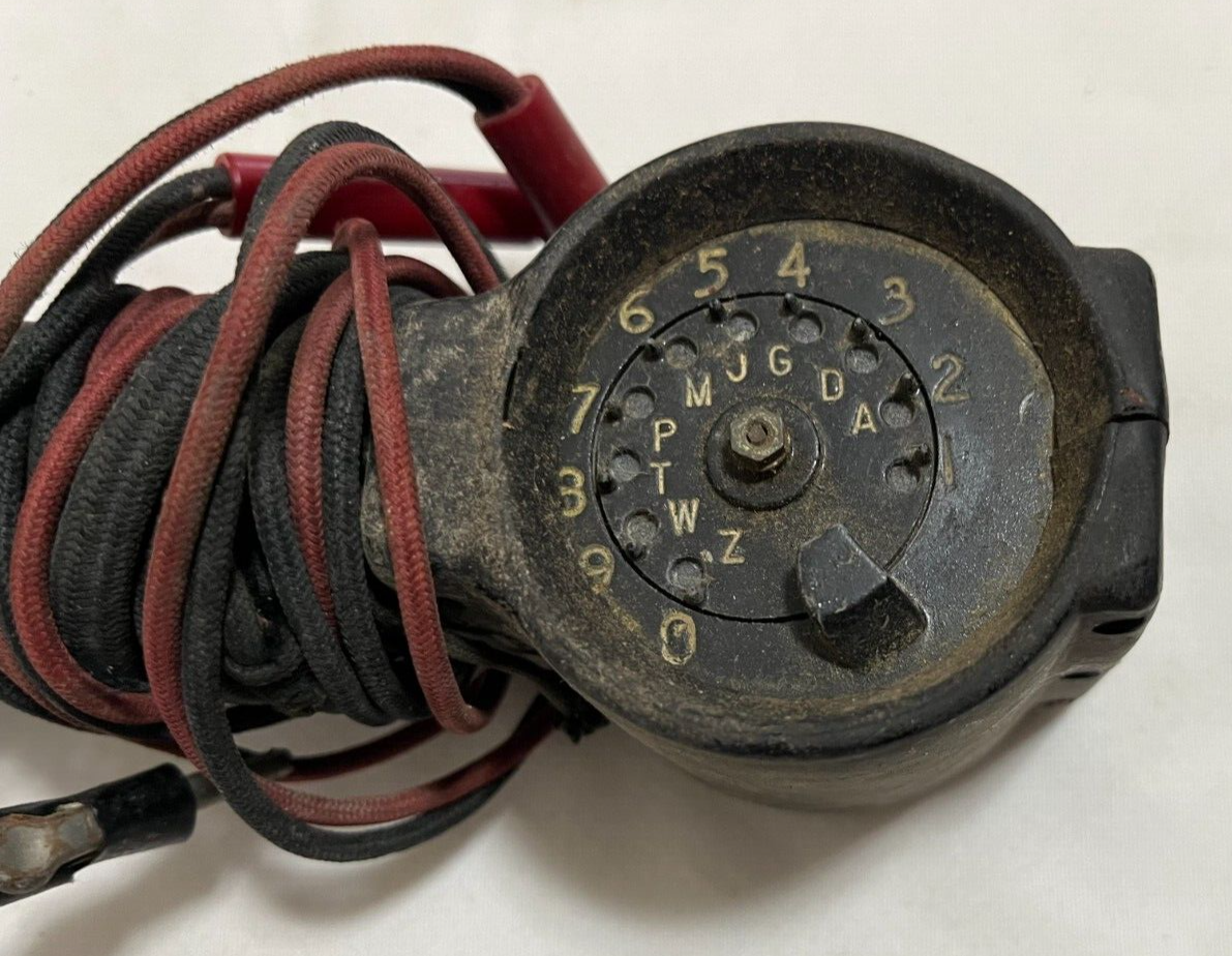 Vintage Black Bell System Western Electric Linesman Telephone Tester ...