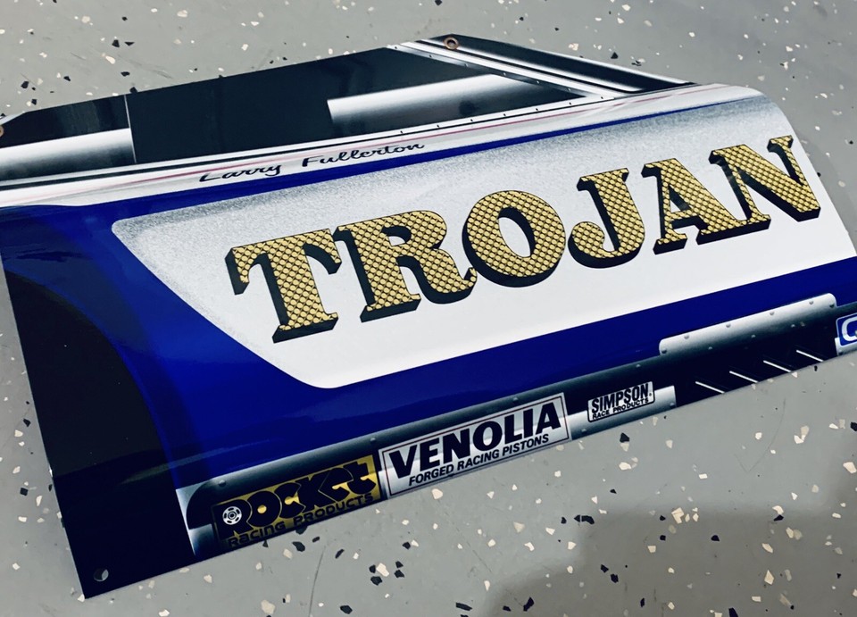 WOW!!!Curved RACE FUNNY CAR DRAG RACING Door Style Sign DRAGSTER | eBay