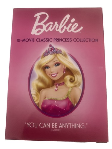 Barbie 10-Movie Classic Princess Collection - Iconic Moments Line-Look ...