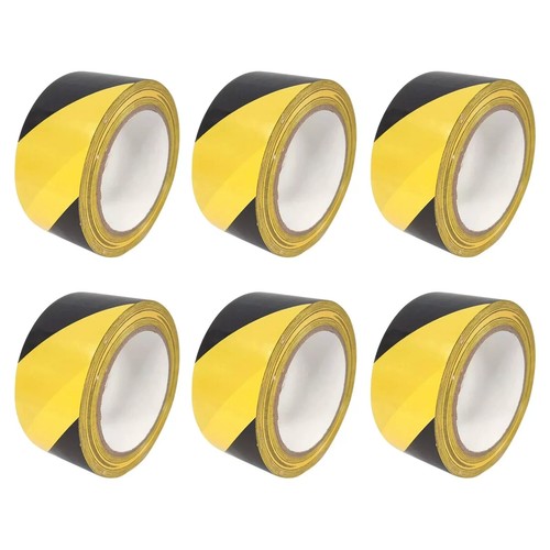 Self Adhesive Floor Marking Tape Hazard Warning Tape Top Quality 33m x ...