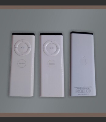 2 OEM Apple A1156 Remote Controls for Apple TV MacBook iMac Mac Pro 607 ...