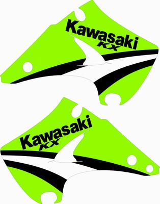 NEW DIRTX INDUSTRIES OEM REPLICA 05 GRAPHIC SHROUD KX125 KX 125 KX250 ...