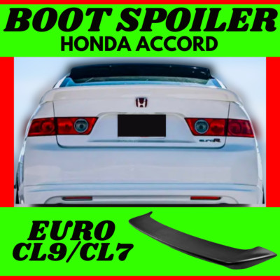 Trunk Spoiler For CL9 CL7 Honda Accord Euro (03-07) Boot Wing MUGEN ...