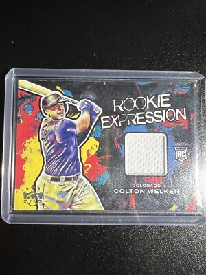 2022 Panini Diamond Kings Rookie Expression Relics #RE-CO Colton Welker ...