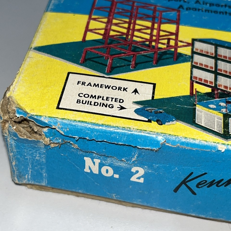 Vintage 1957 Kenner Girder & Panel Building Set ~ Number 2 With ...