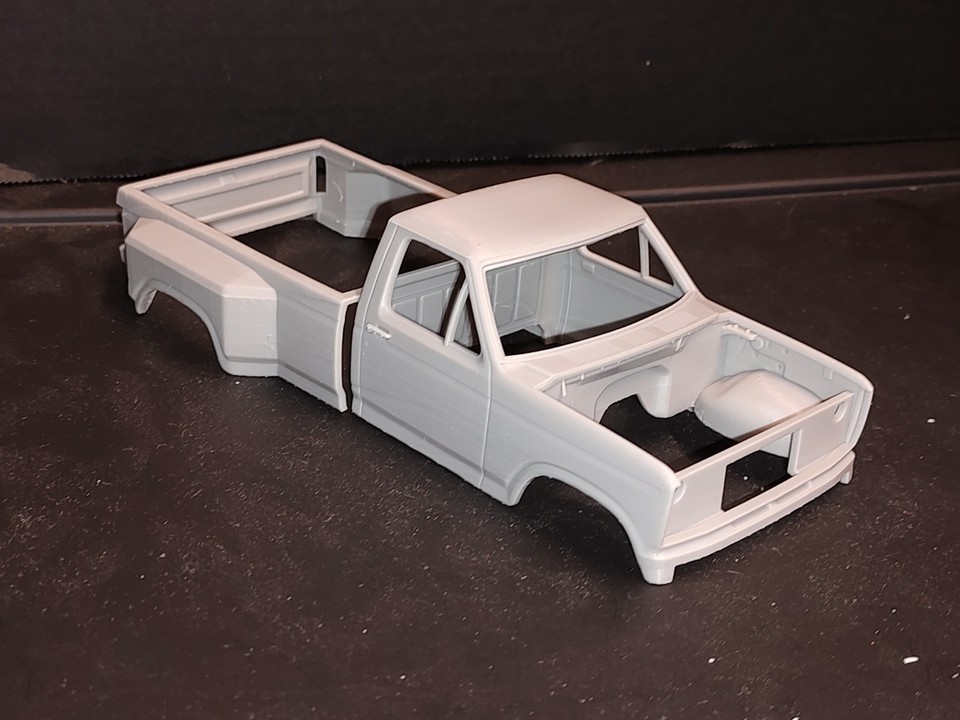 1980 Ford F350 Single Cab Dually 3D Resin Printed in 1/25th Scale | eBay