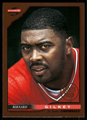 Bernard Gilkey St. Louis Cardinals 1996 Dugout Collection Artist's ...