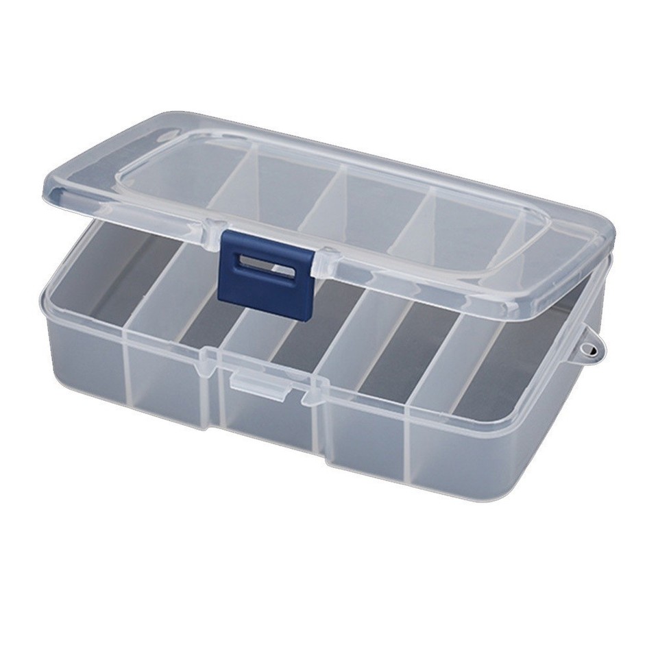 4PCS Plastic Tool Screws Storage Box Craft Organizer Small Part ...