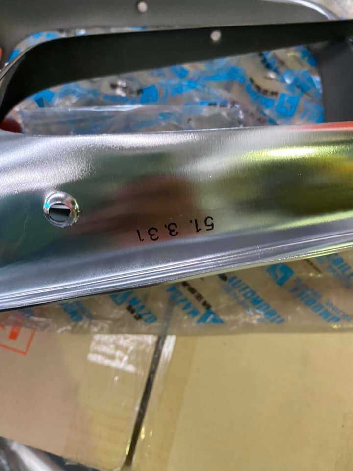 Mazda 808 818 Rx3 Headlight head lamp Finisher Bezel (LH+RH) Genuine ...