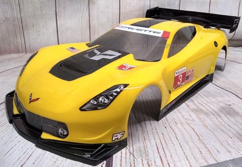 Chevrolet Corvette C7.R Custom Painted RC Body 1/8 (WB 14.17" 360mm ...
