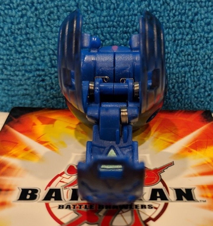 Bakugan Dual Elfin Blue Aquos Battle Damage B3 Bakucore 520G & Game ...