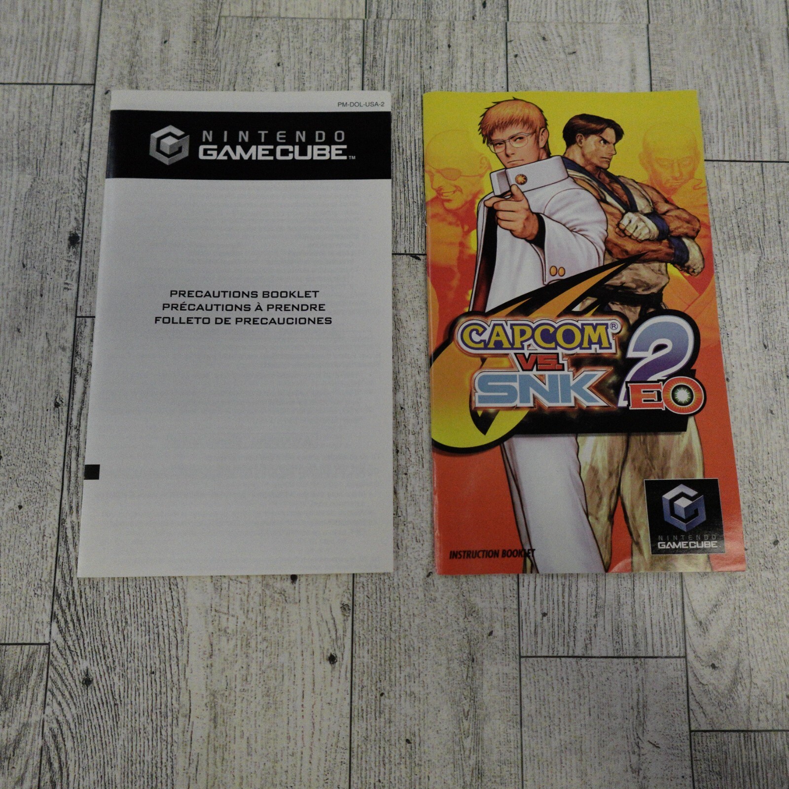 Capcom vs SNK 2 GameCube CIB Nintendo Complete Game Mark of the ...