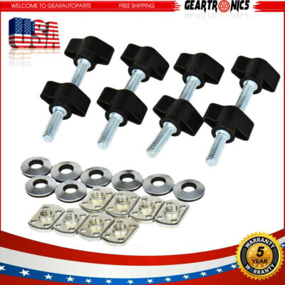 For Jeep Wrangler Easy On Off Hard Top Fasteners Nuts Bolts for YJ TJ ...