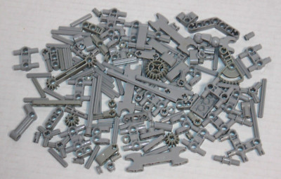 Lego Replacement Parts Light Gray Technics Lot 154 Pcs (2B) | eBay