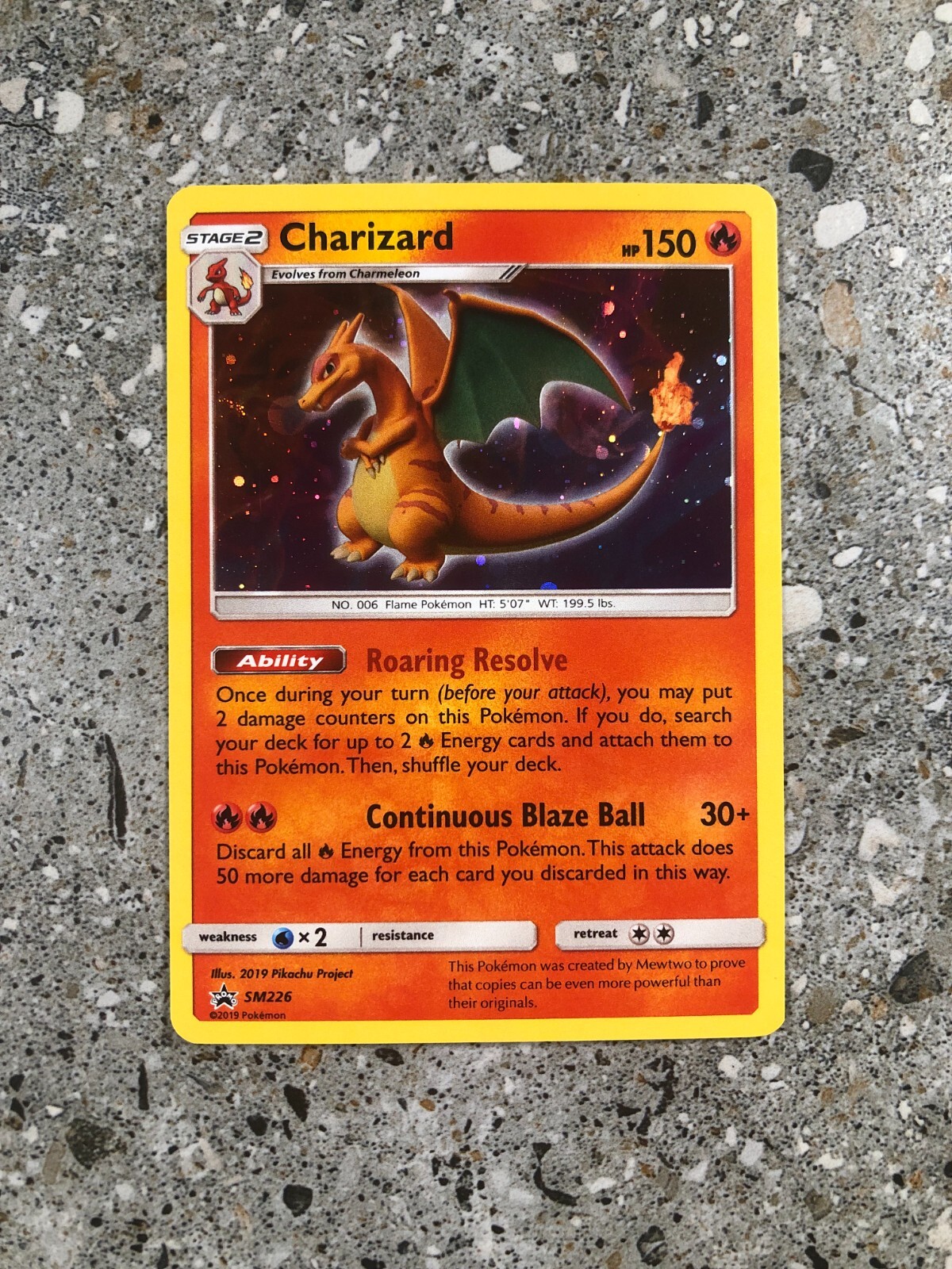 Pokemon TCG Cards Striped Charizard SM226 Black Star Promo Holo NM-M | eBay