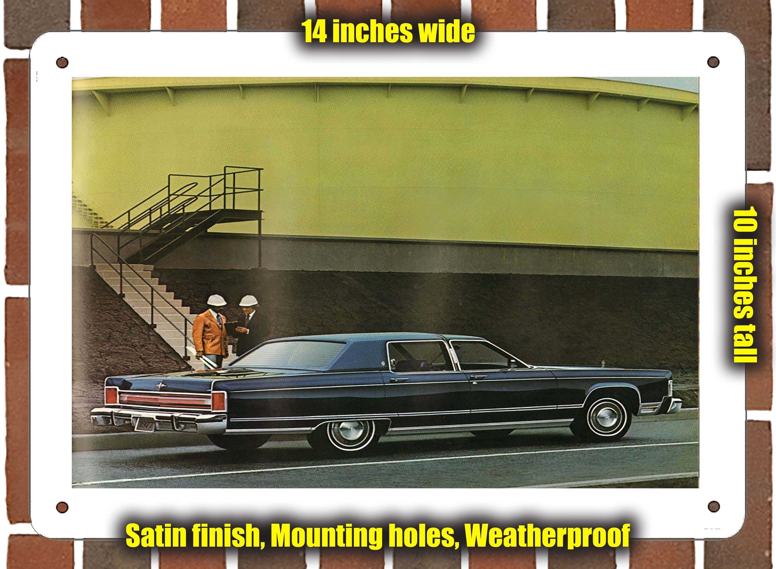 Metal Sign - 1977 Lincoln Continental (Sign Variant #11) | eBay