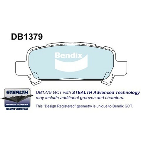 Suits SUBARU WRX 2.0 Turbo 1998-2000 Rear Disc Brake Pads BENDIX DB1379-GCT | eBay Australia