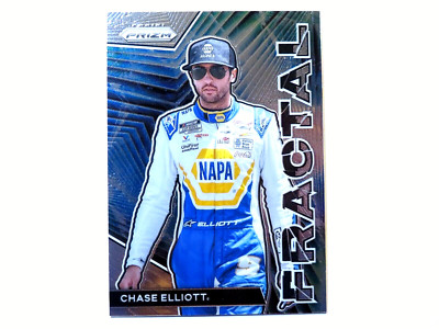 2023 Panini Prizm Racing Nascar Chase Elliott Fractal Insert Card #F14 ...