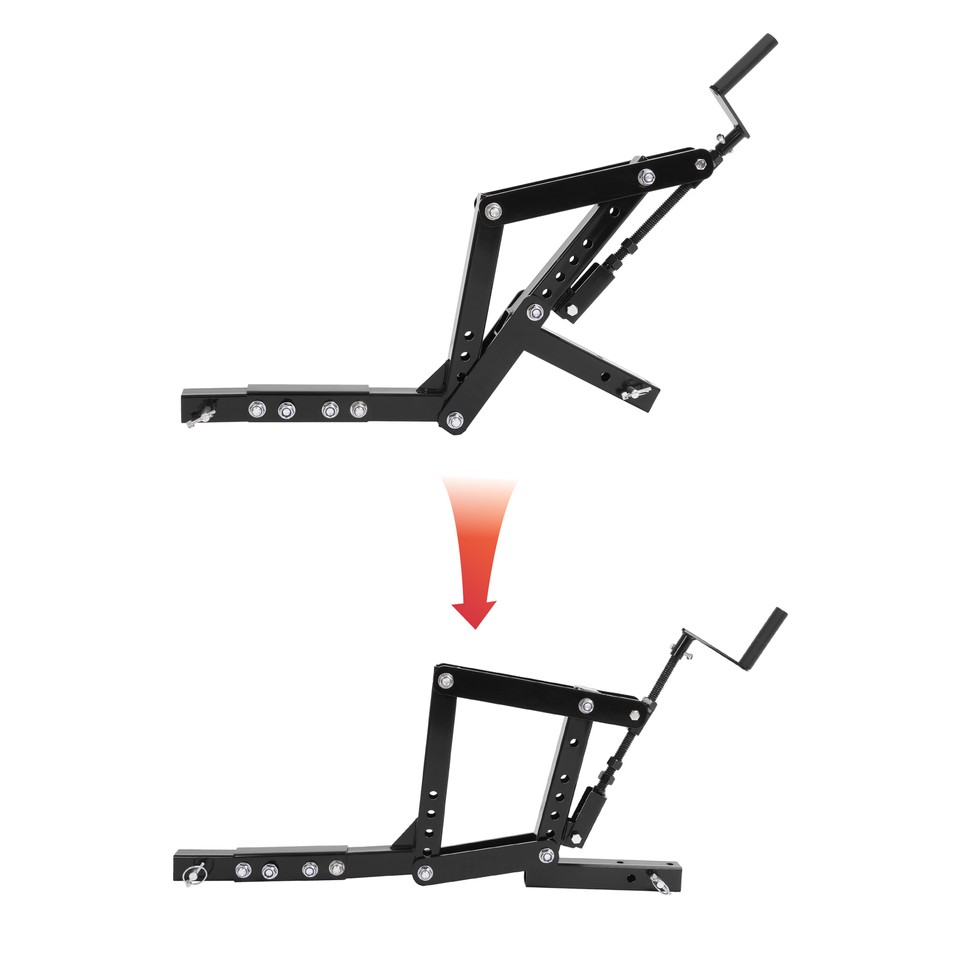 Manual 1 Point Hitch Lift Steel For ATV/UTV Garden Lawn Tractor ...