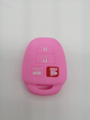 Pink Key Cover for Toyota Corolla Camry RAV4 Highlander Yaris HYQ12BDM ...