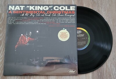 NAT KING COLE A Sentimental Christmas LP Vinyl John Legend Kristin ...
