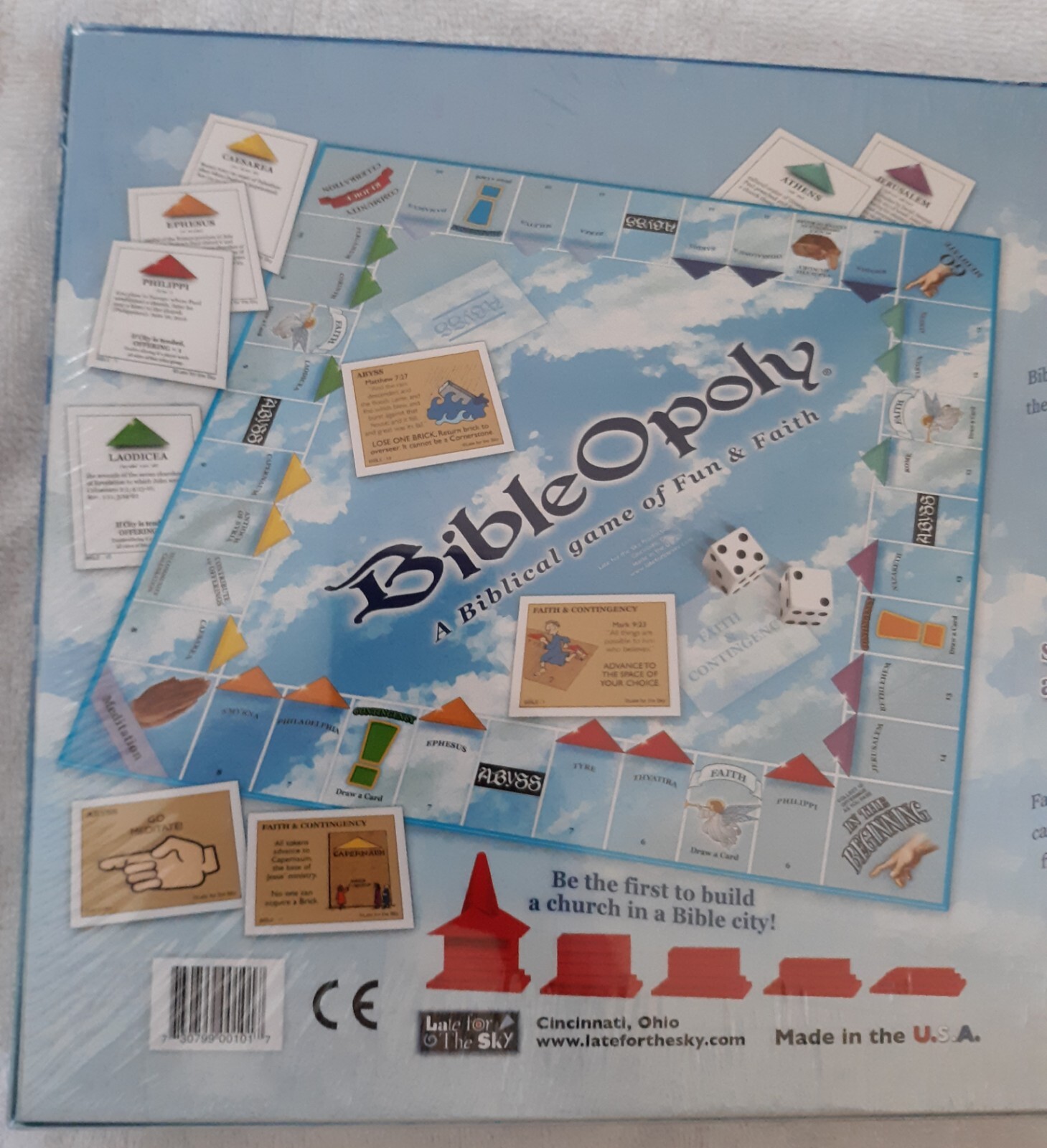 BibleOpoly Game Family Bible Themed Monopoly USA Made, Sealed NIB | eBay