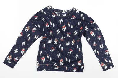 M&S Mens Multicoloured Crew Neck Polyester Blend Jumper Size S | eBay UK