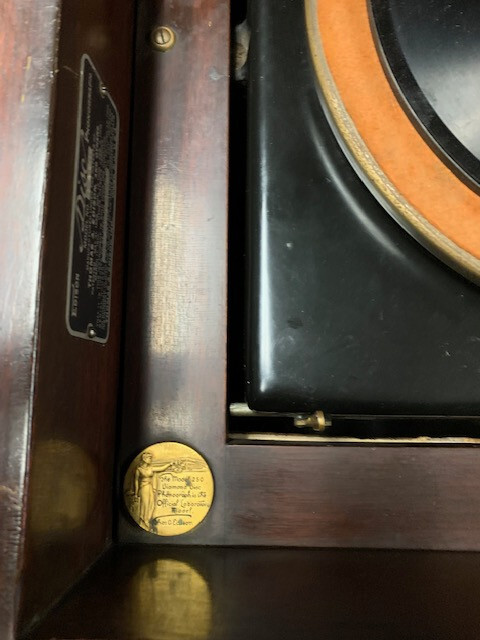 Edison Diamond Disc Phonograph Model C-250 1918 | eBay