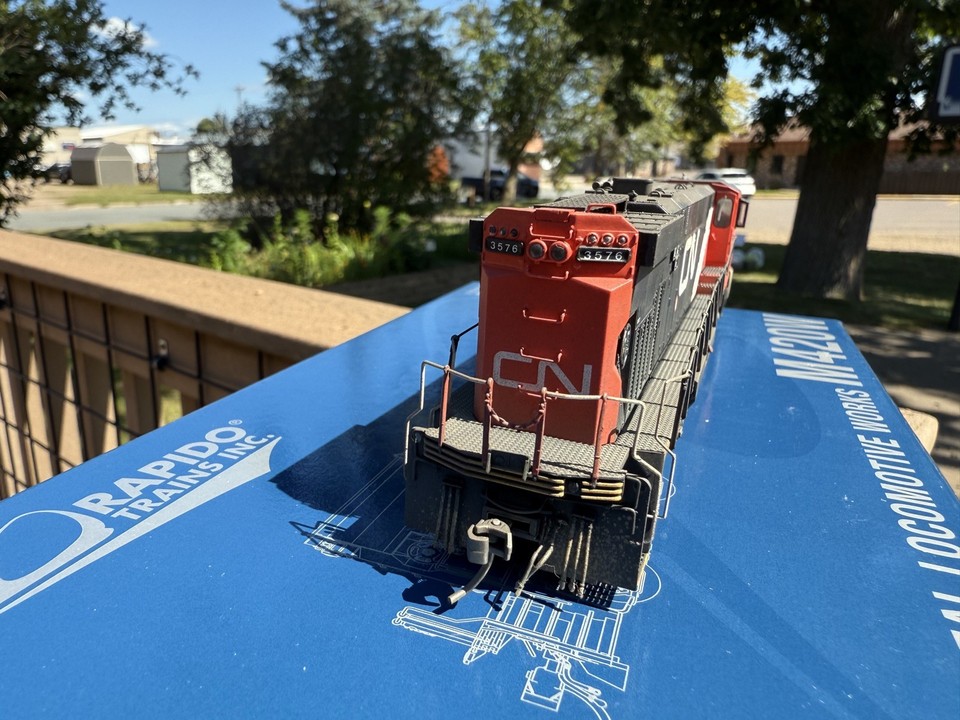 Rapido HO Scale MLW M420 CN Canadian National DCC&Sound Weathered | eBay