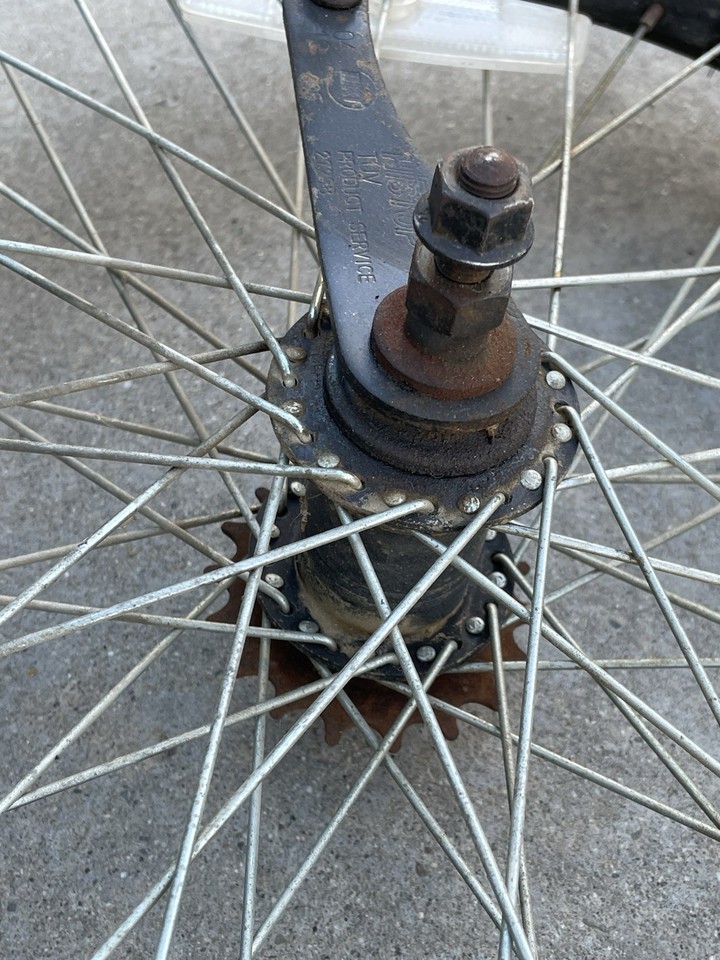 jesse james west coast choppers bicycle Front & Rear 17” Wheels (tires ...