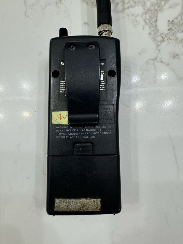 Radio Shack PRO-94 1000 CH. Analog Police/Fire/EMS Scanner,working | eBay