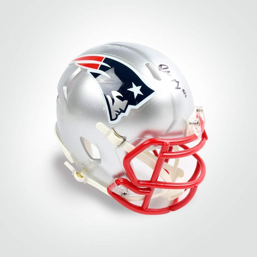 Drake Maye Signed NFL New England Patriots Speed Mini Football Helmet ...