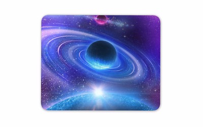 Space Solar System Mouse Pad Mat - NASA Gift Cool Computer PC Gaming ...