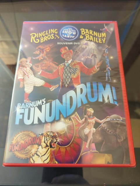 Barnum's Funundrum Souvenir DVD 2010 Ringling Bros Barnum & Bailey ...