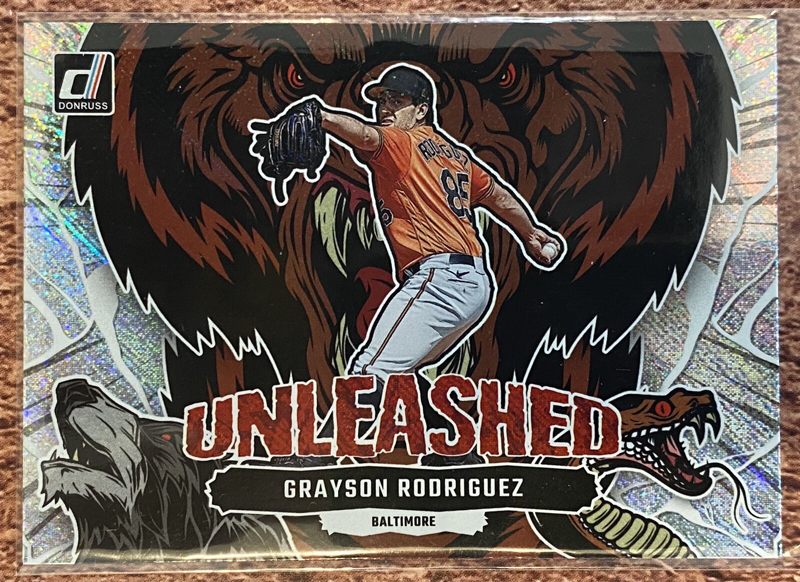 2023 Panini Donruss Unleashed Rapture Grayson Rodriguez RC Insert ...
