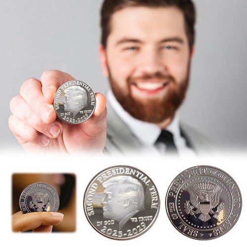 2025-2029 President second presidential term Commemorative Metal Coin ...