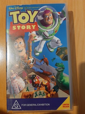 TOY STORY (1995) VHS Movie - Tom Hanks & Tim Allen - WALT DISNEY | eBay ...