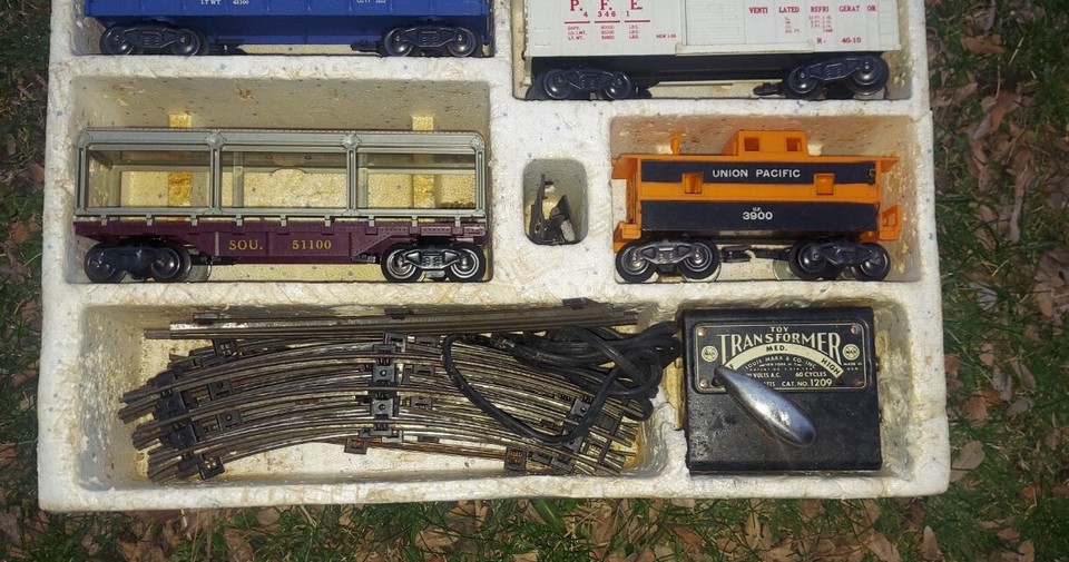 Marx Train Set Union Pacific 52875/666 Steam Locomotive + Switches | eBay