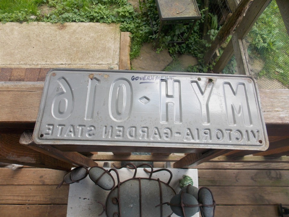 1990s Victoria Garden State License Plate | eBay