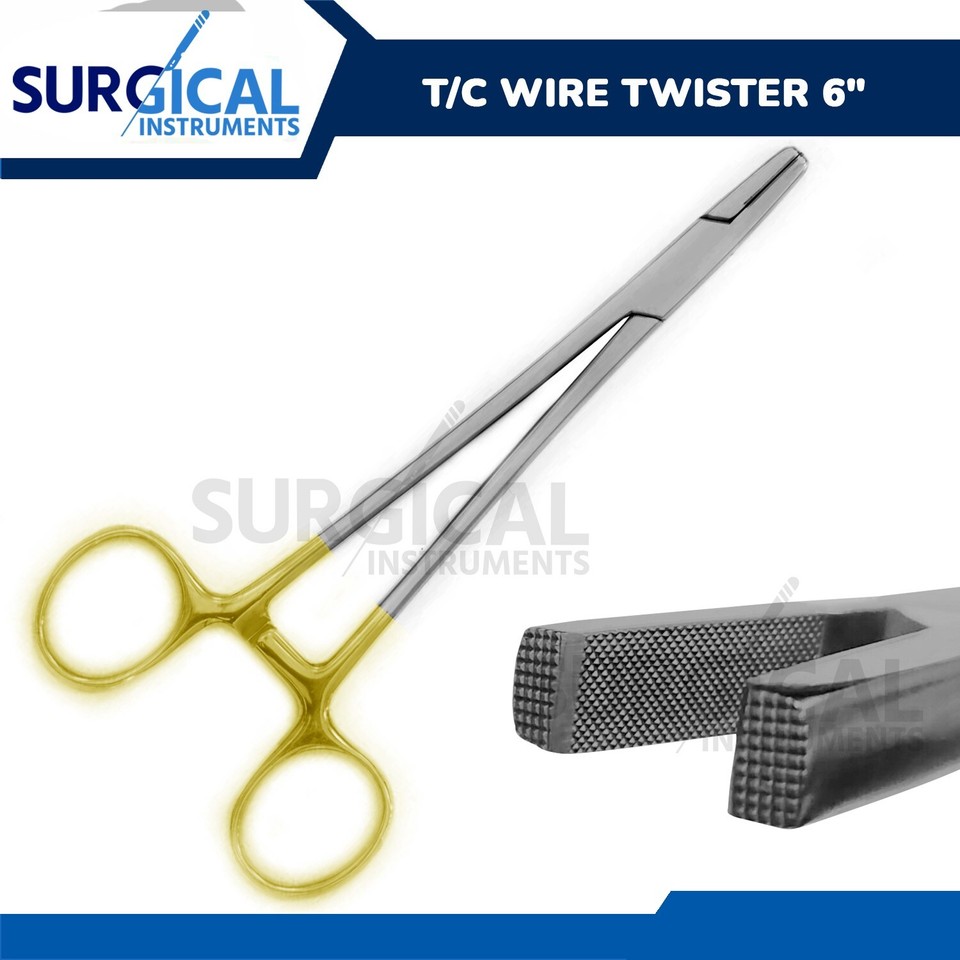 T/C WIRE TWISTER 6" Surgical Orthopedic Dental Instruments German Grade ...