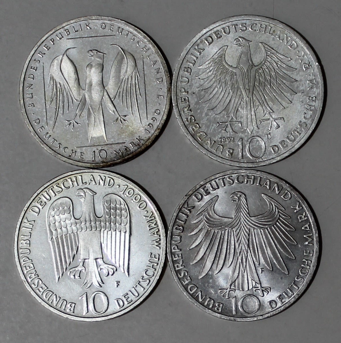 Germany 10 Deutsche Mark Silver Coins lot | eBay