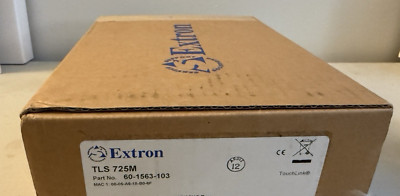 Extron TLS 725M 7" Wall Mount Touch Link Scheduling Panel White 60-1563 ...