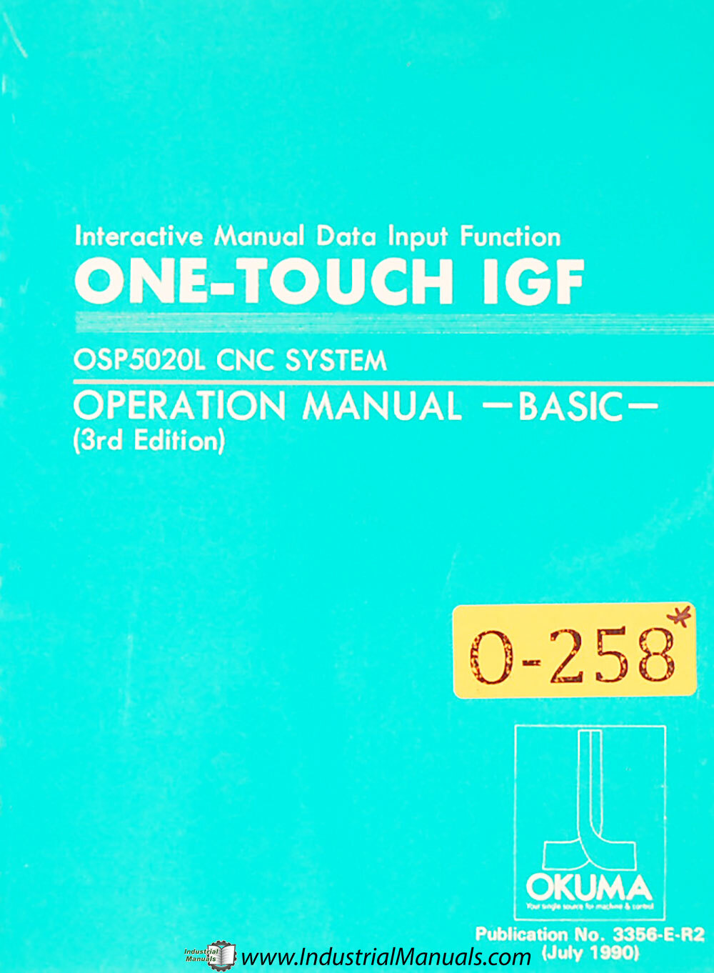 Okuma One Touch IGF, Lathe Operations and Programming Manual | eBay