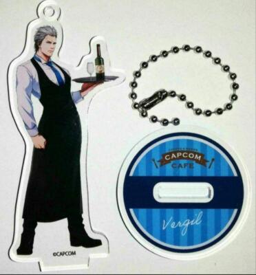 Devil May Cry Virgil Acrylic Stand Key Chain Capcom Cafe 4Th Edition | eBay