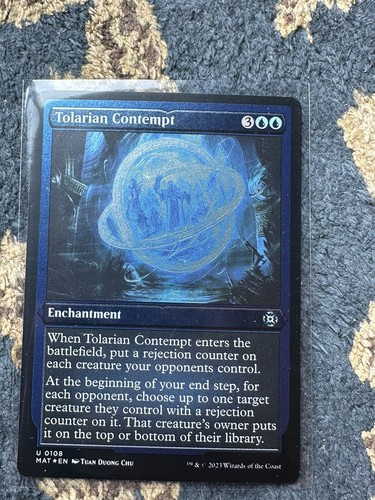Tolarian Contempt Foil - MAT 0008 - NM - MTG Magic | eBay
